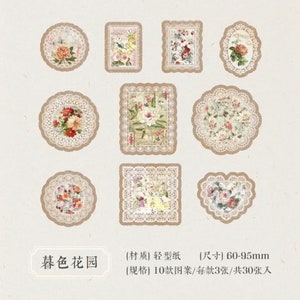 Lace Language Collage Paper Memo Journal Scrapbook Decoration ...
