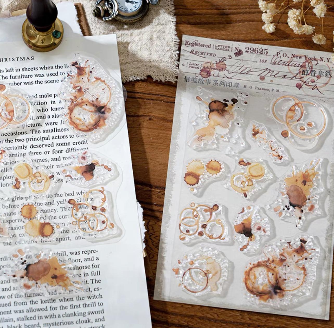 Story of Letterhead Silicone Stamp Scrapbook Journal - Etsy