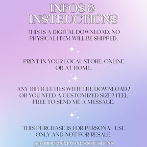 Things Will Work Out Poster, Quote Print, Girly Wall Decor, Trendy Pink ...