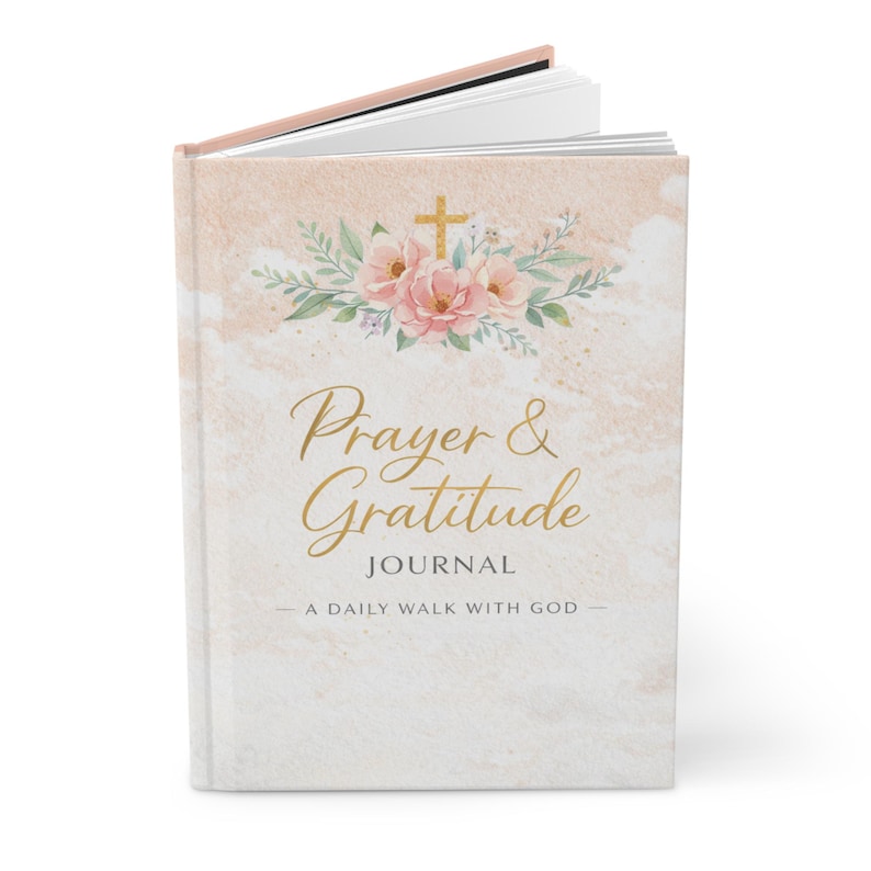 Prayer & Gratitude Journal Hardcover | Christian Devotional Notebook - Etsy