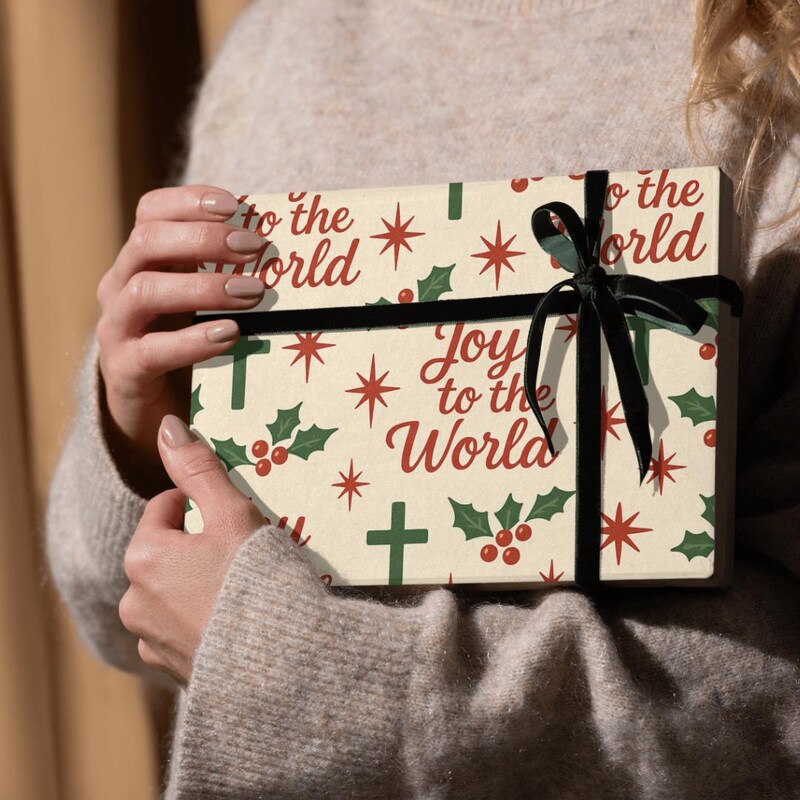 Joy Wrapping Paper - Etsy