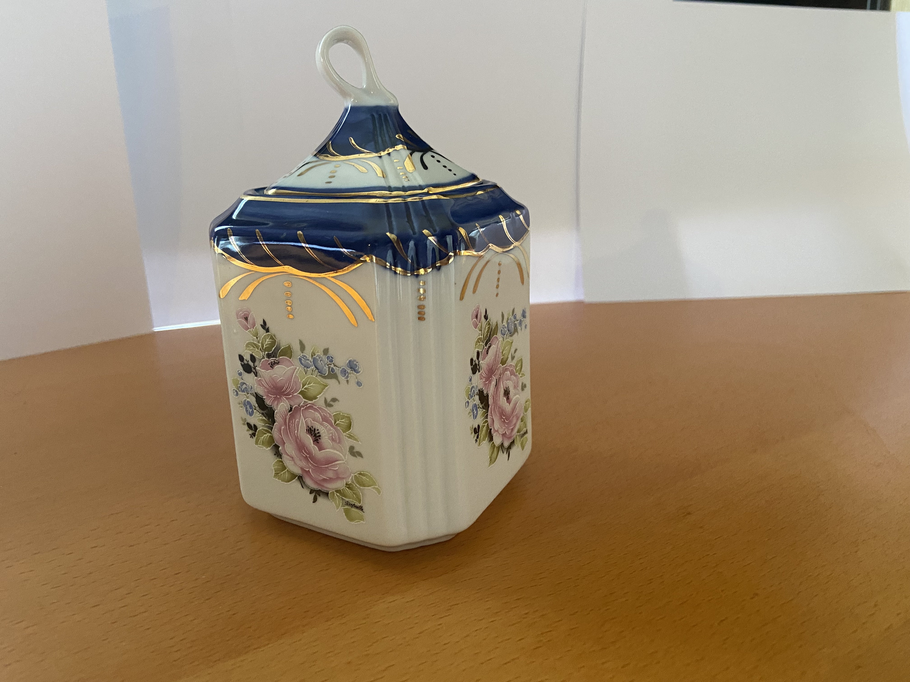 Vintage Porcelain Limoges Pot - Etsy