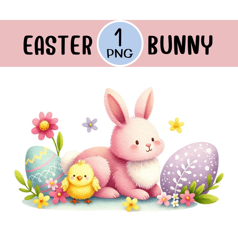 Rabbit Easter Bunny Clipart Watercolor Cute Rabbit, PNG, High ...