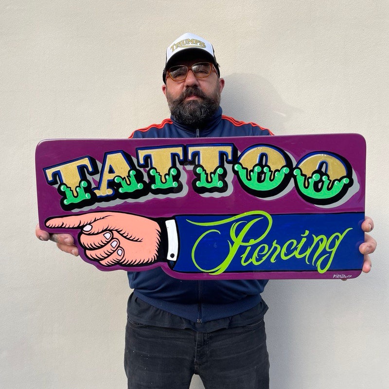 Vintage Tattoo Sign - Etsy