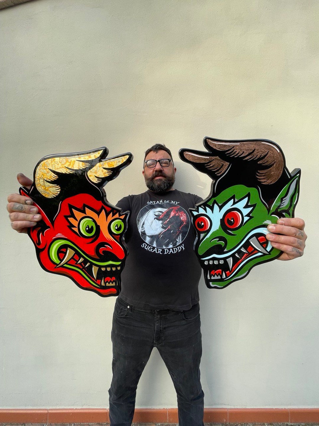 Raijin & Fujin Sign - Etsy