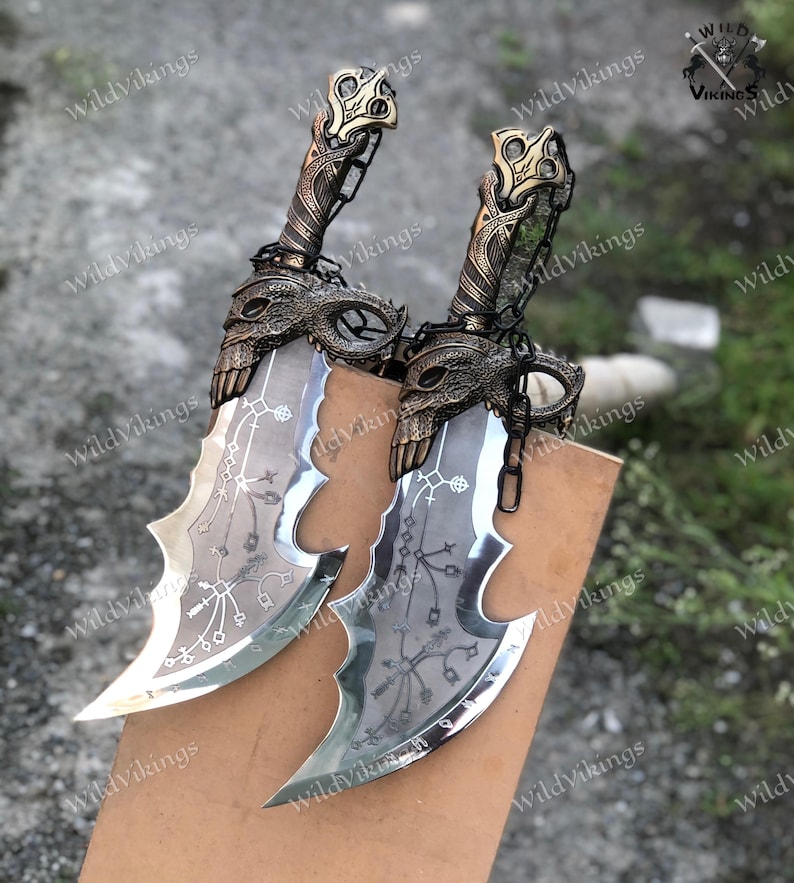 Kratos Blades, Chaos Blades, God of War Twin Blades, Kratos Cosplay ...