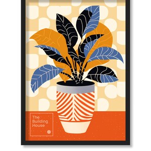 Pop Art Plants Printable Poster Set Downloadable Plant Prints Pop Art ...