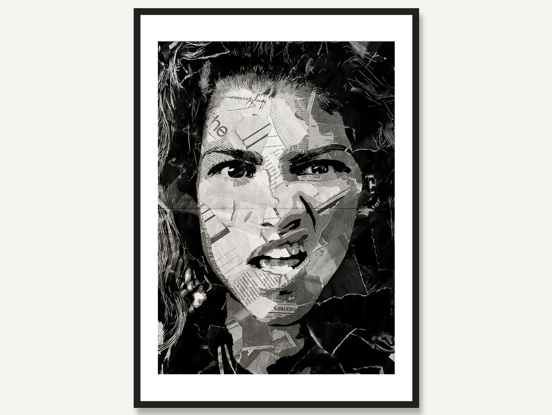 Zendaya Poster Printable Zendaya Wall Art Zendaya Print Movie Poster Downloadable Movie Print
