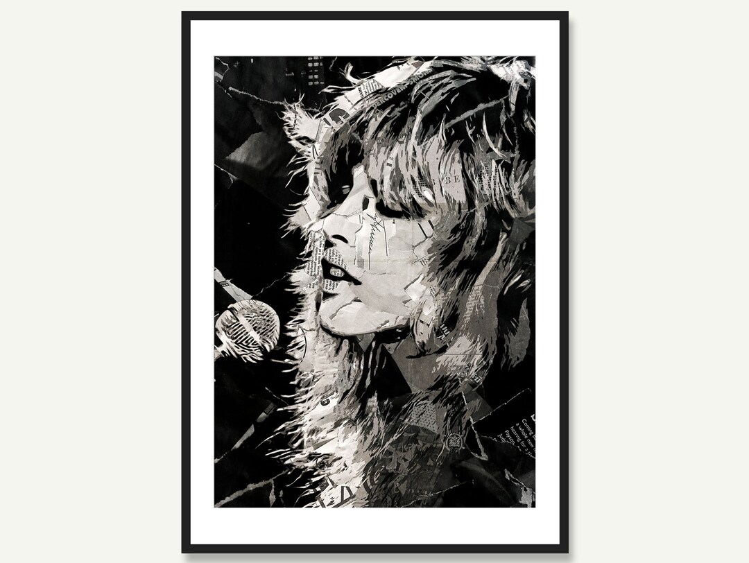 Music Artist Print Music Legend Poster Print Music Wall Art Collage ...