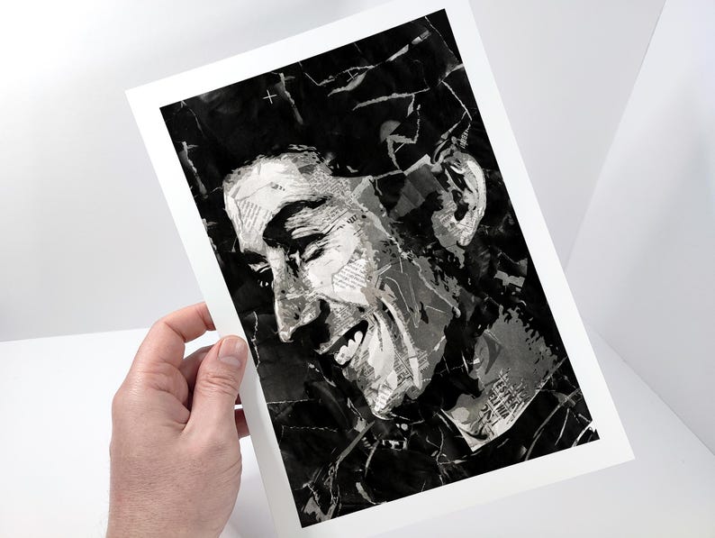 Mark Hollis Talk Talk Poster | Music Legend Art Print | Newspaper ...