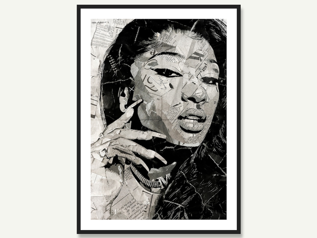 Printable Rap Artist Poster Downloadable Hip Hop Print Hip Hip Wall Art ...
