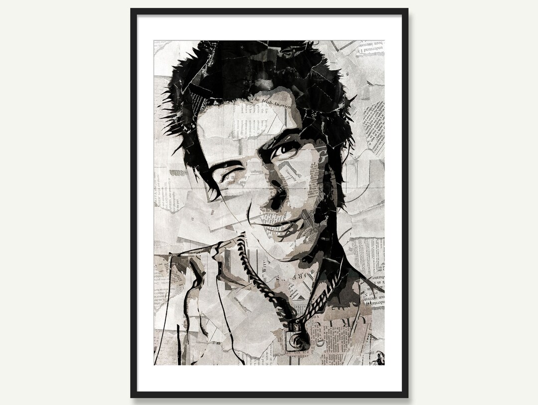 Sid Printable Poster Punk Legend Print Music Artist Wall Art ...