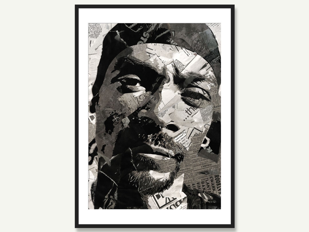 Printable Rap Artist Poster Downloadable Hip Hop Print Hip Hip Wall Art ...
