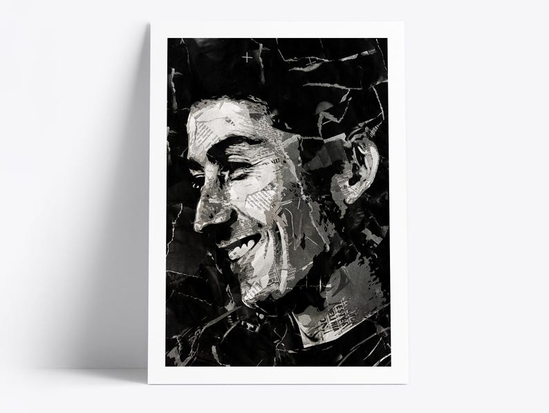 Mark Hollis Talk Talk Poster | Music Legend Art Print | Newspaper ...