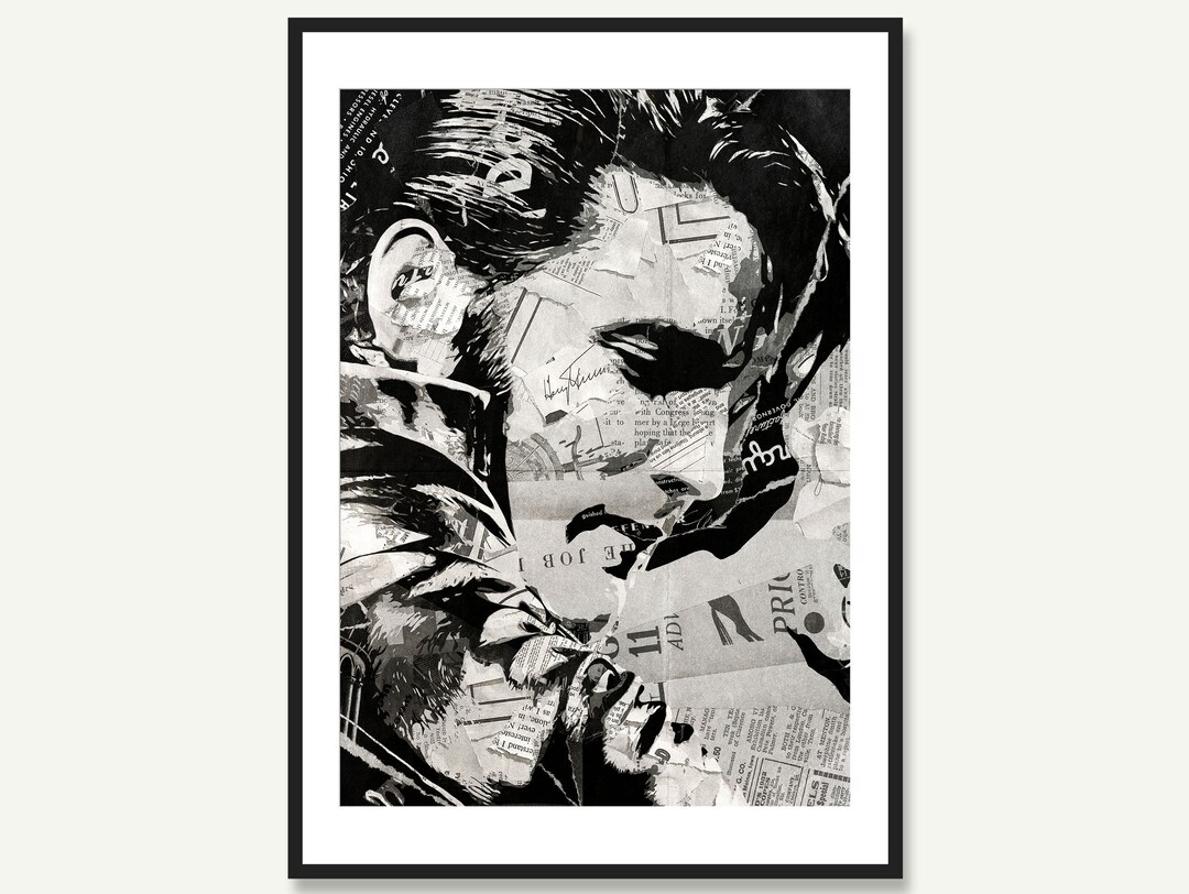 Printable Rock & Roll Legend Poster Downloadable Music Art Print Music ...