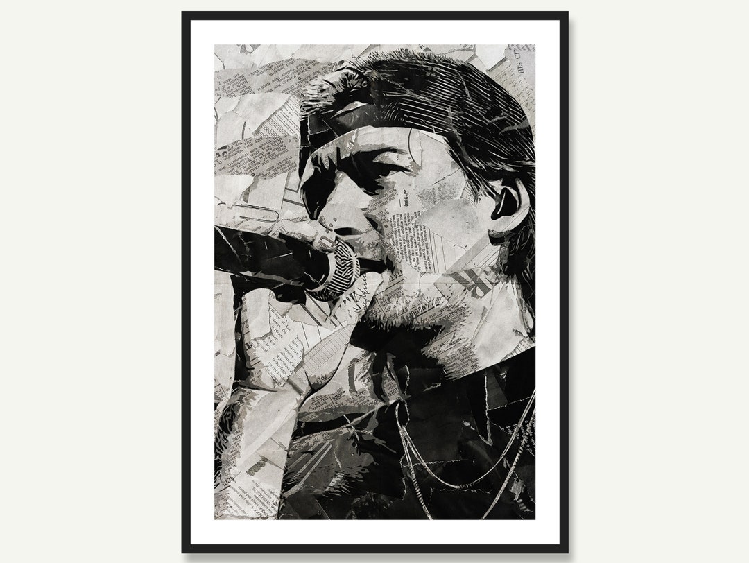 Printable Music Artist Poster Downloadable Music Art Print Music Legend ...