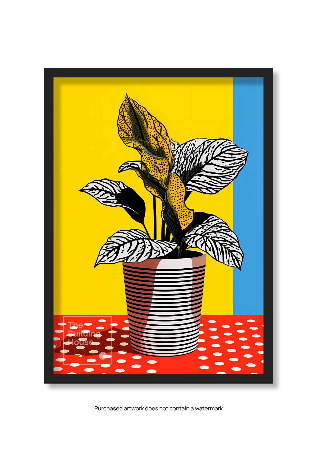 Pop Art Plants Printable Poster Set Downloadable Plant Prints Pop Art ...