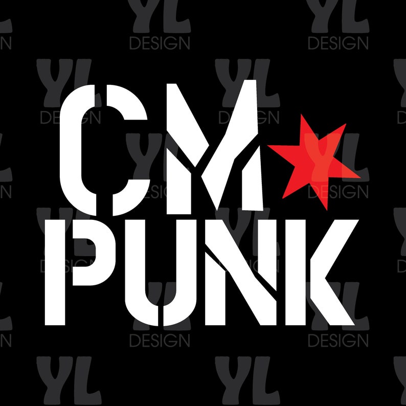 Wwe CM Punk Logo Custom Shirt Aew Wrestling CM Punk Wwe Smackdown WWE ...