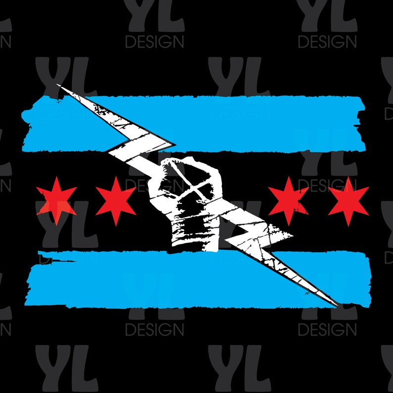 Wwe CM Punk Flag Custom Shirt Aew Wrestling CM Punk Wwe Smackdown WWE ...