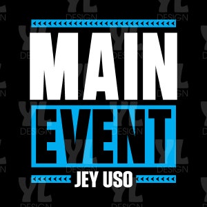 WWE main Event Jey Uso Custom Shirt the Usos - Etsy Australia
