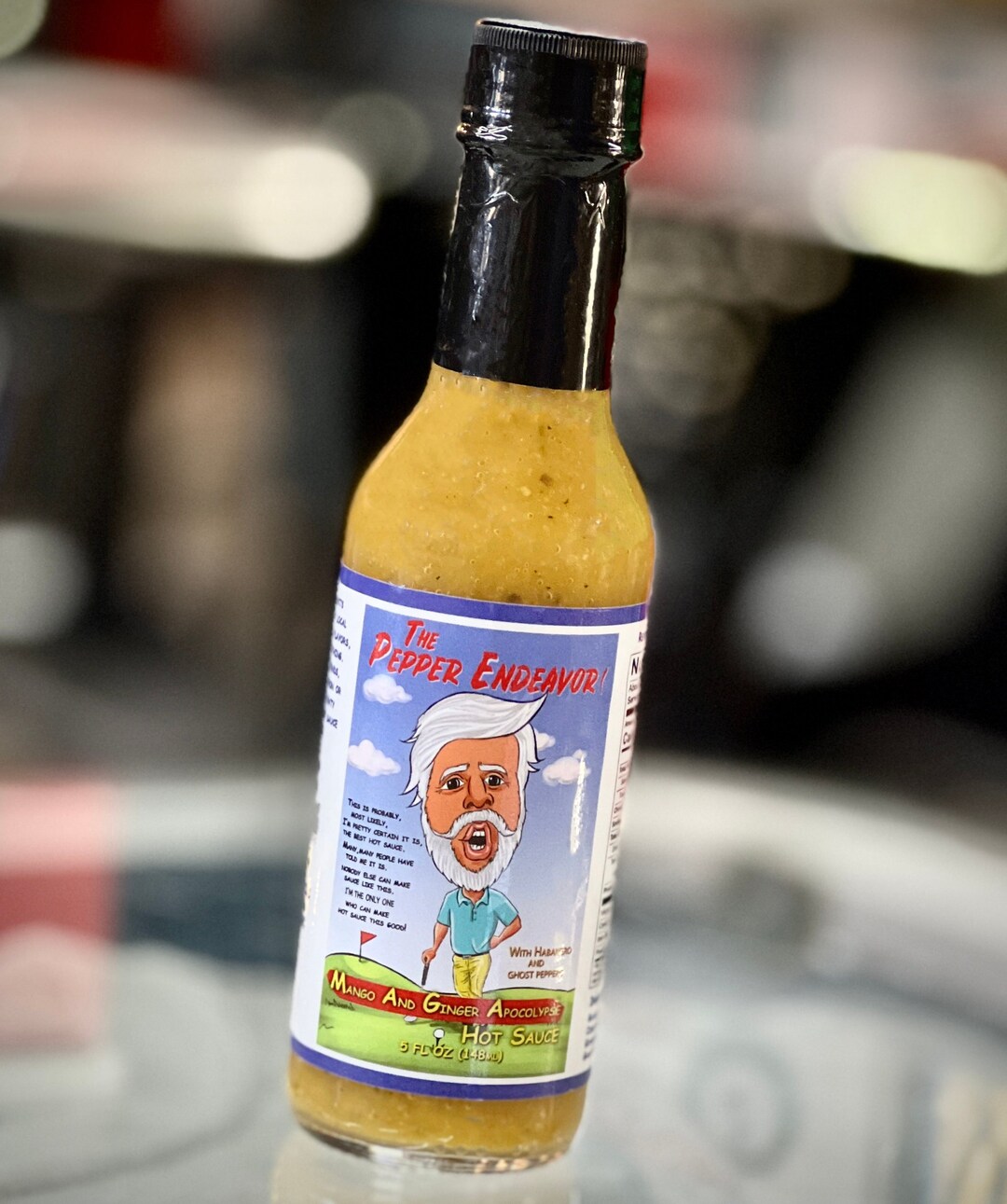 Mango and Ginger Apocalypse Hot Sauce - Etsy