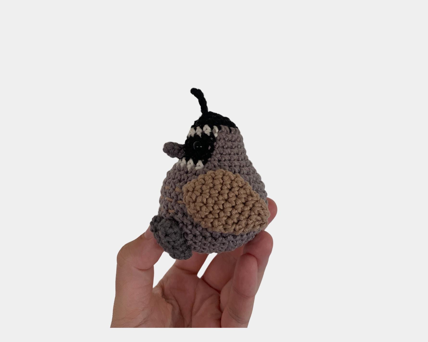 California Quail Bird Crochet Pattern. Amigurumi Crochet Easy Pattern ...