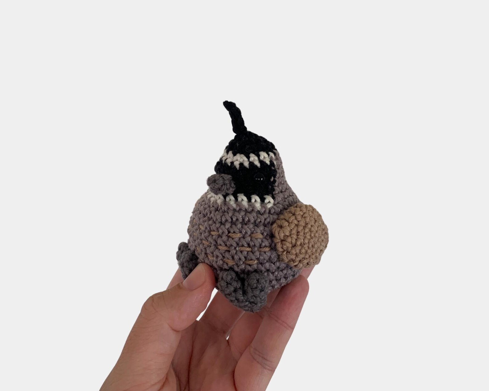California Quail Bird Crochet Pattern. Amigurumi Crochet Easy Pattern ...