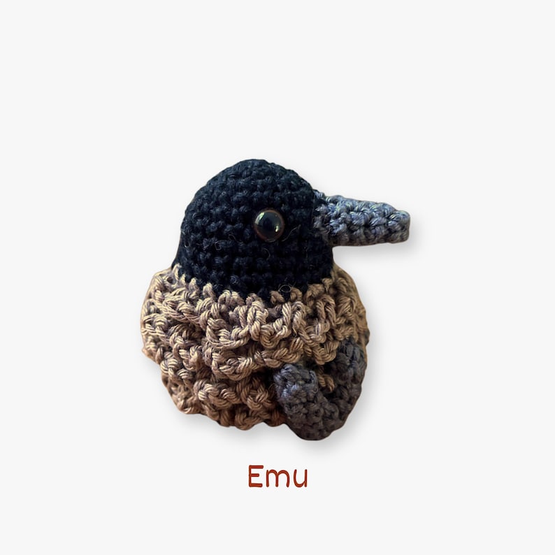 Australian Birds Crochet Pattern Bundle: Amigurumi Magpie, Kookaburra ...