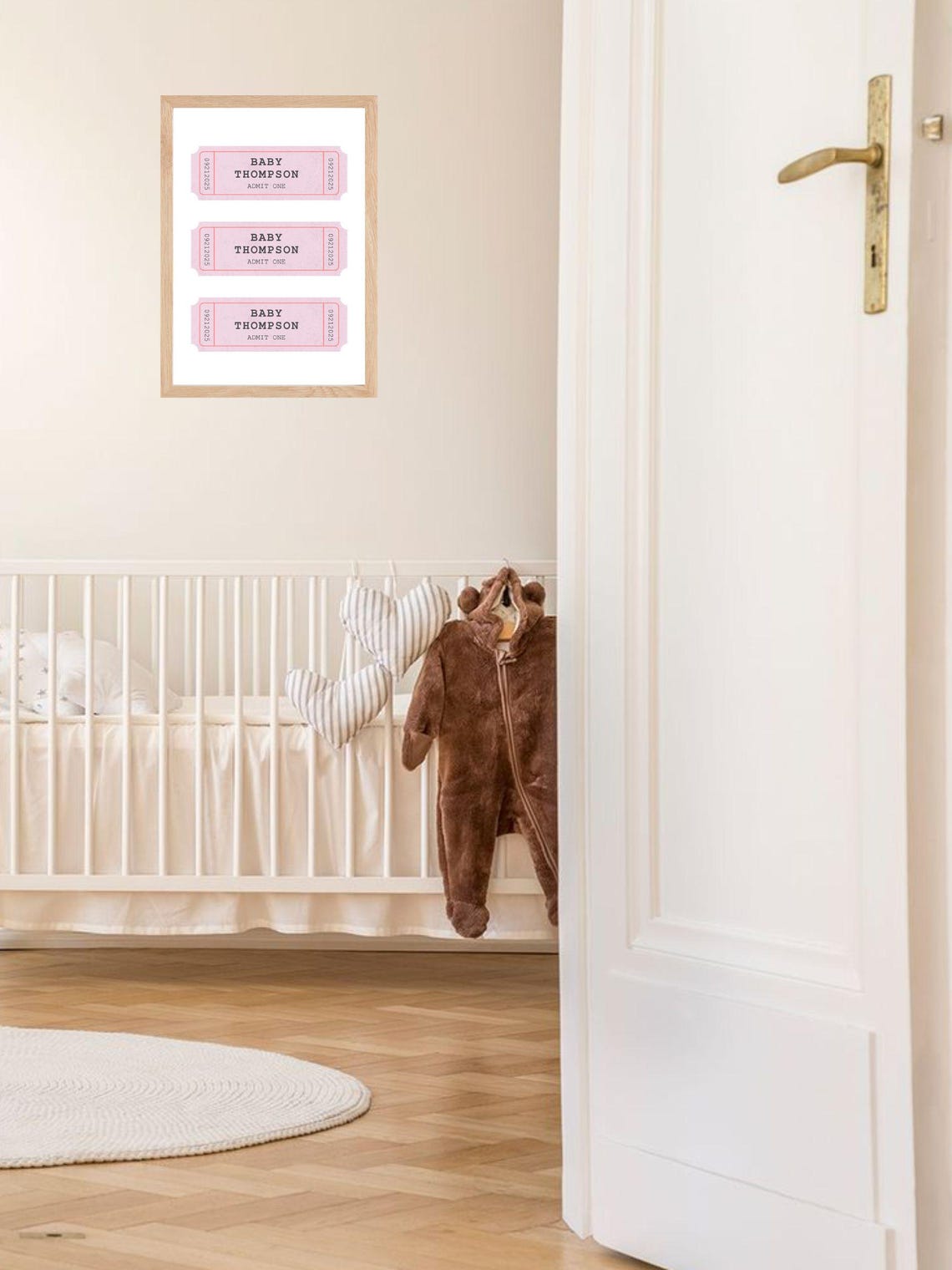 Baby Raffle Ticket Poster - Etsy