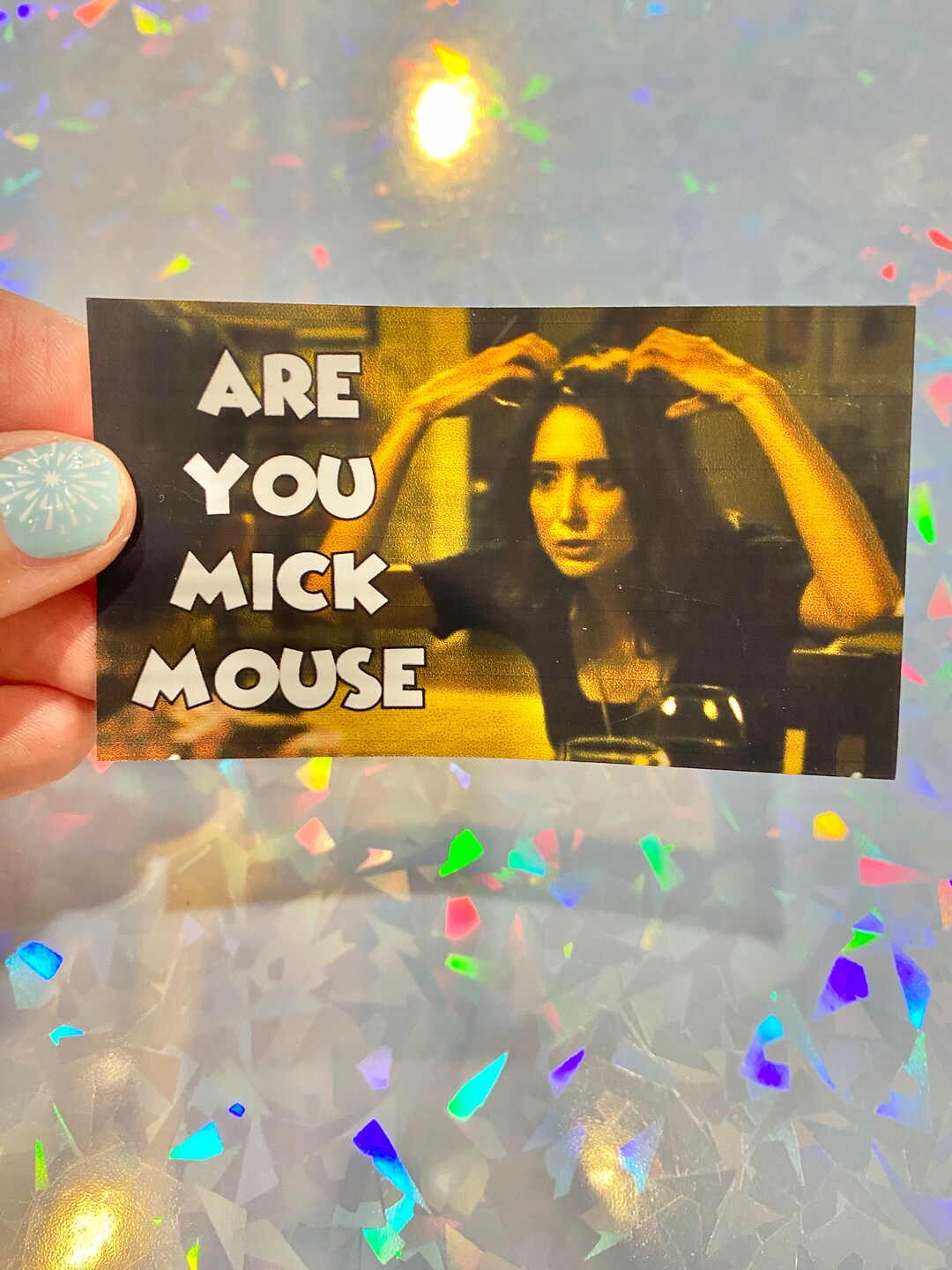 New Girl Mick Mouse Sticker Art Disney World Mickey Disney Adult ...
