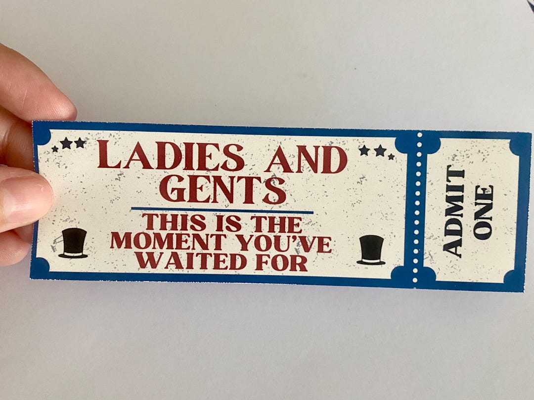 Greatest Showman Sticker Broadway Musical Theatre Show D23 Ticket Hugh ...