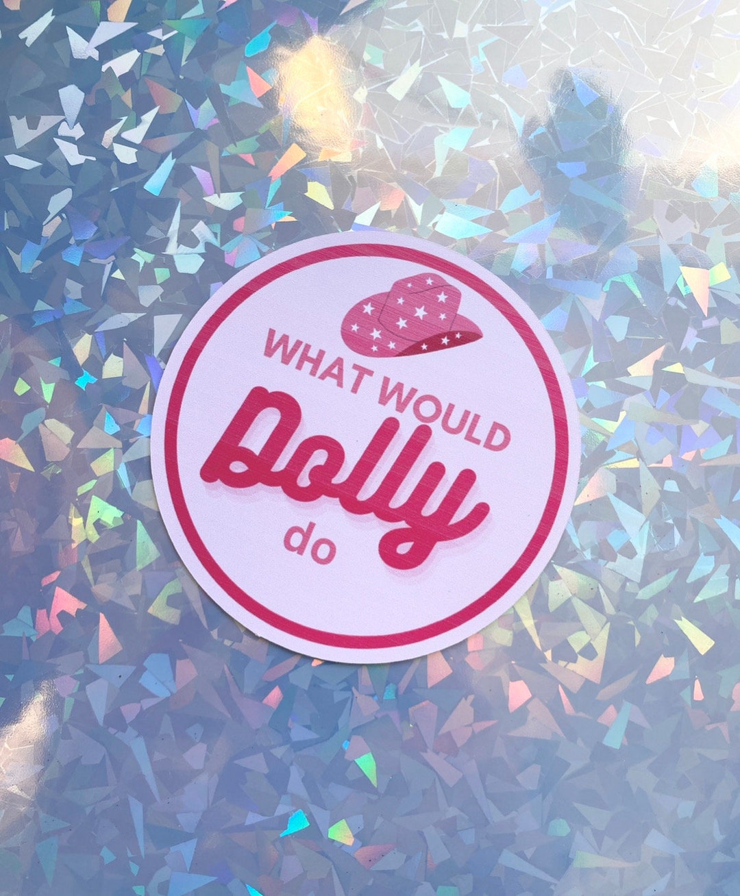 Dolly Parton Vinyl Sticker What Would Dolly Do Bachelorette Party Decal ...