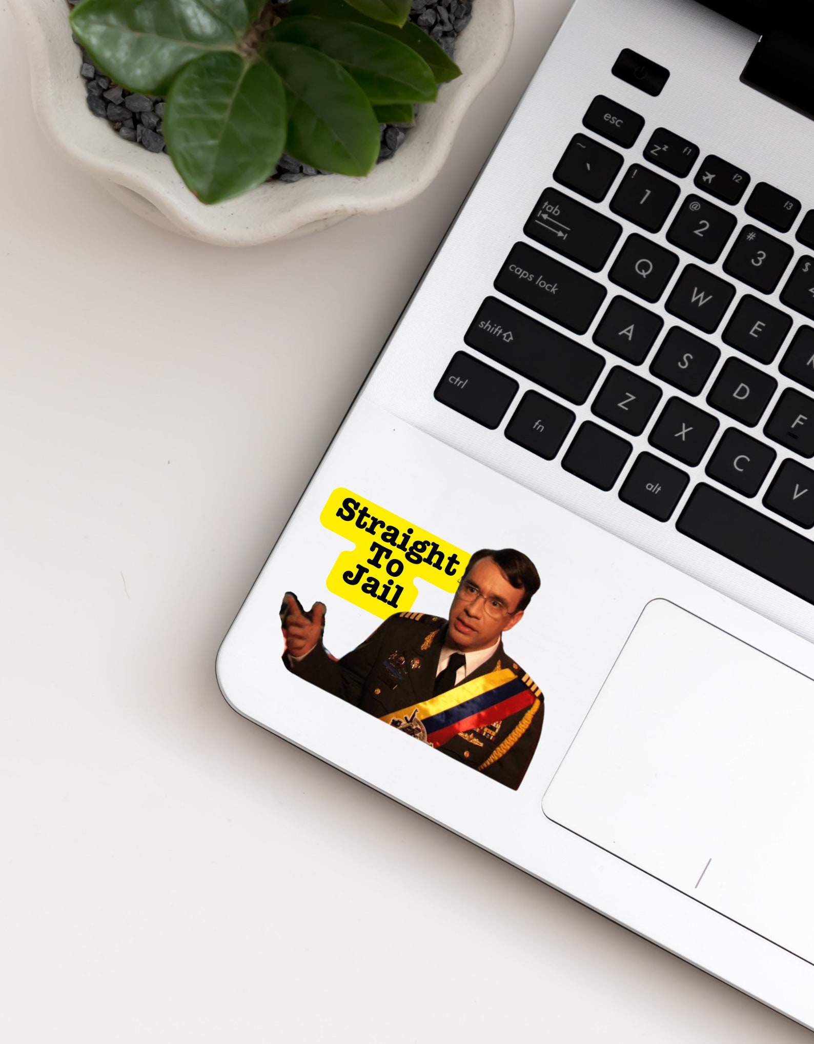 Parks and Rec Vinyl Sticker Art Straight to Jail Fred Armisen Leslie ...