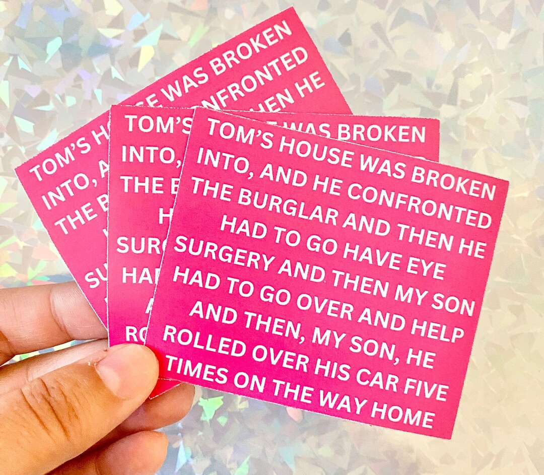 Erika Jayne Rant Vinyl Sticker Funny Real Housewives of Beverly Hills ...