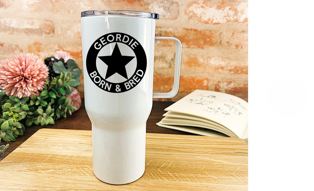 Geordie Born & Bred Star - Newcastle Geordie Dialect - Personalised ...