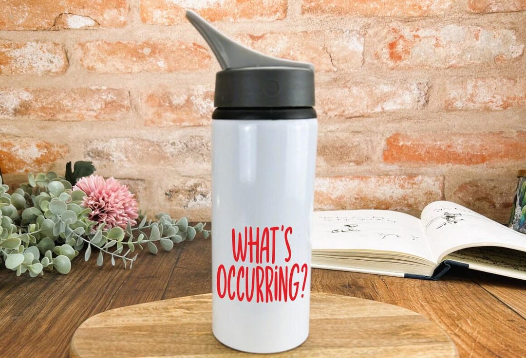 What's Occurring? - Welsh Dialect - Personalised Water Bottle ...