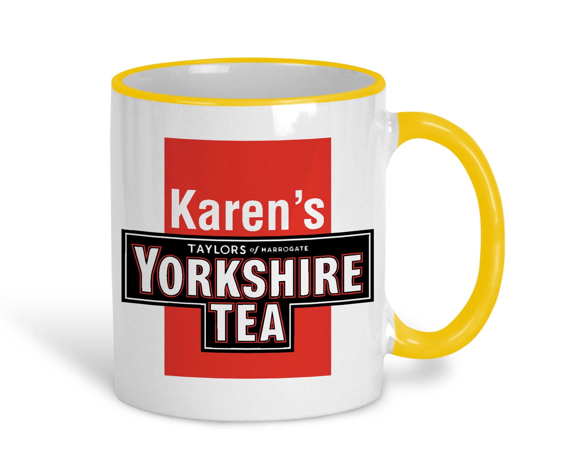 Yorkshire Tea Personalised Ceramic Mug - Etsy UK