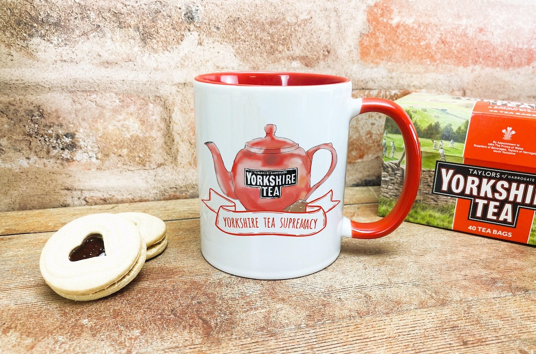 Yorkshire Tea Supremacy - Personalised Ceramic Mug - Northern Regional ...