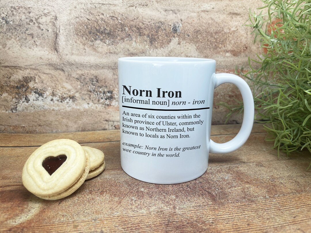 Norn Iron Definition Northern Ireland Dialect Personalised Ceramic Mug ...