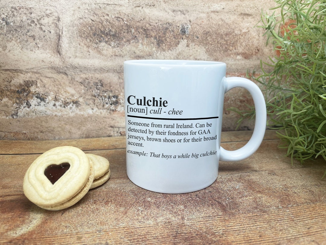 Culchie Definition Northern Ireland Dialect Personalised Ceramic Mug ...