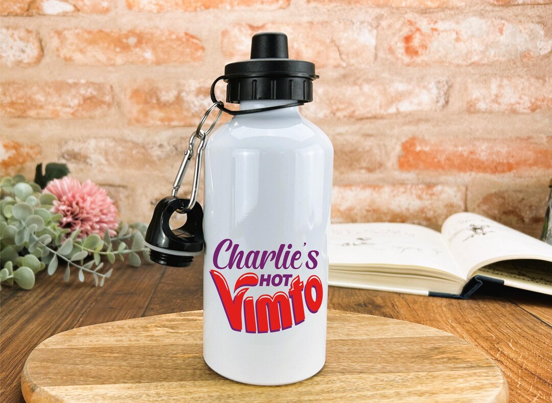 Hot Vimto - Personalised Water Bottle - Manchester Regional Gift for a ...