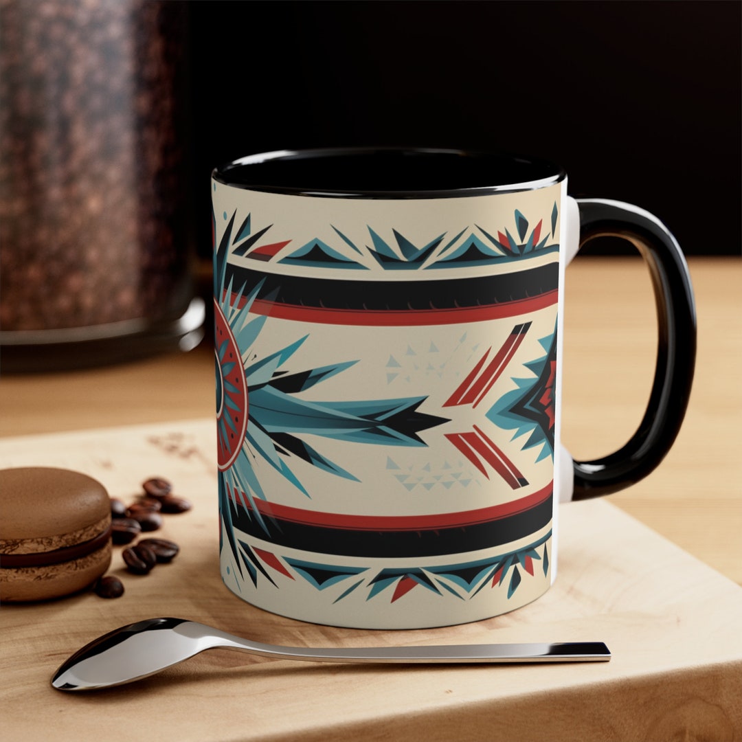 11oz Native American Design ~ Dishwasher and Microwave Safe Coffee Mug ...