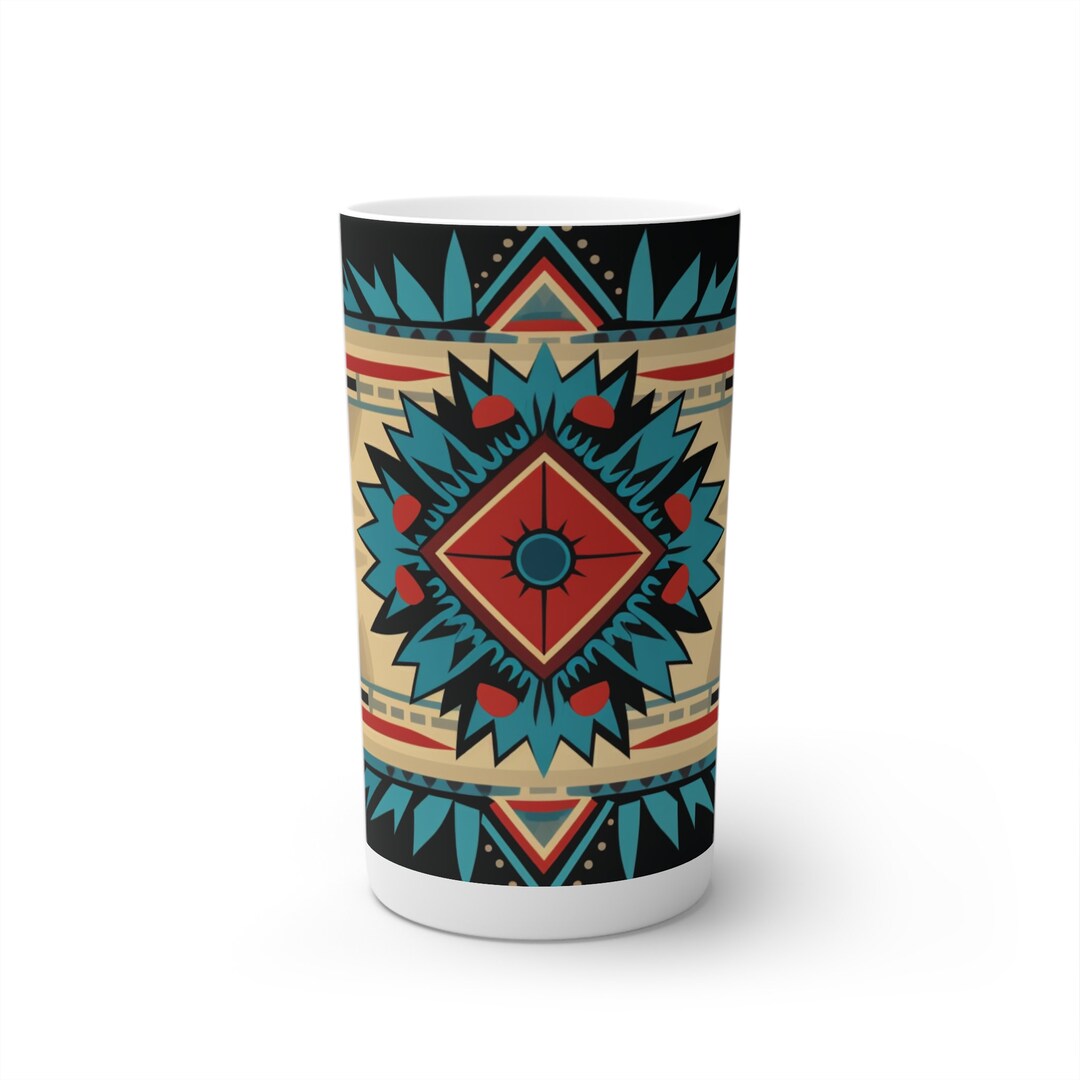 Native American Design Conical Coffee Mugs 3oz, 8oz, 12oz - Etsy