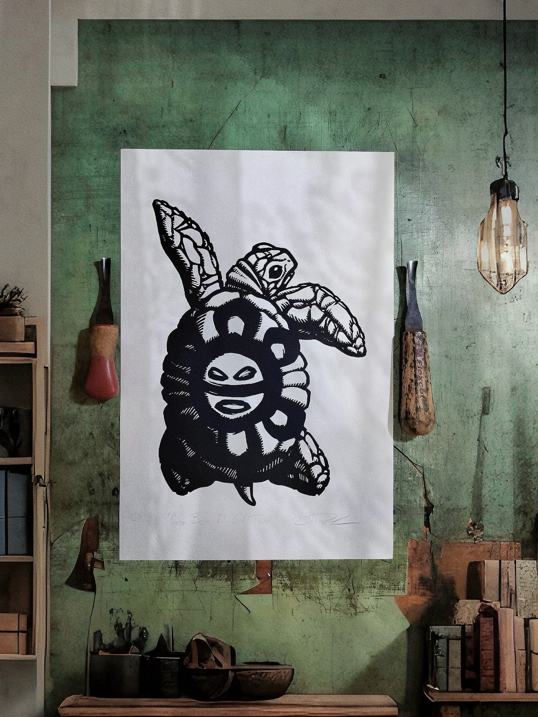 Puerto Rico Taino Sun Symbols, Tribal Arawak Indian Petroglyphs Artwork ...