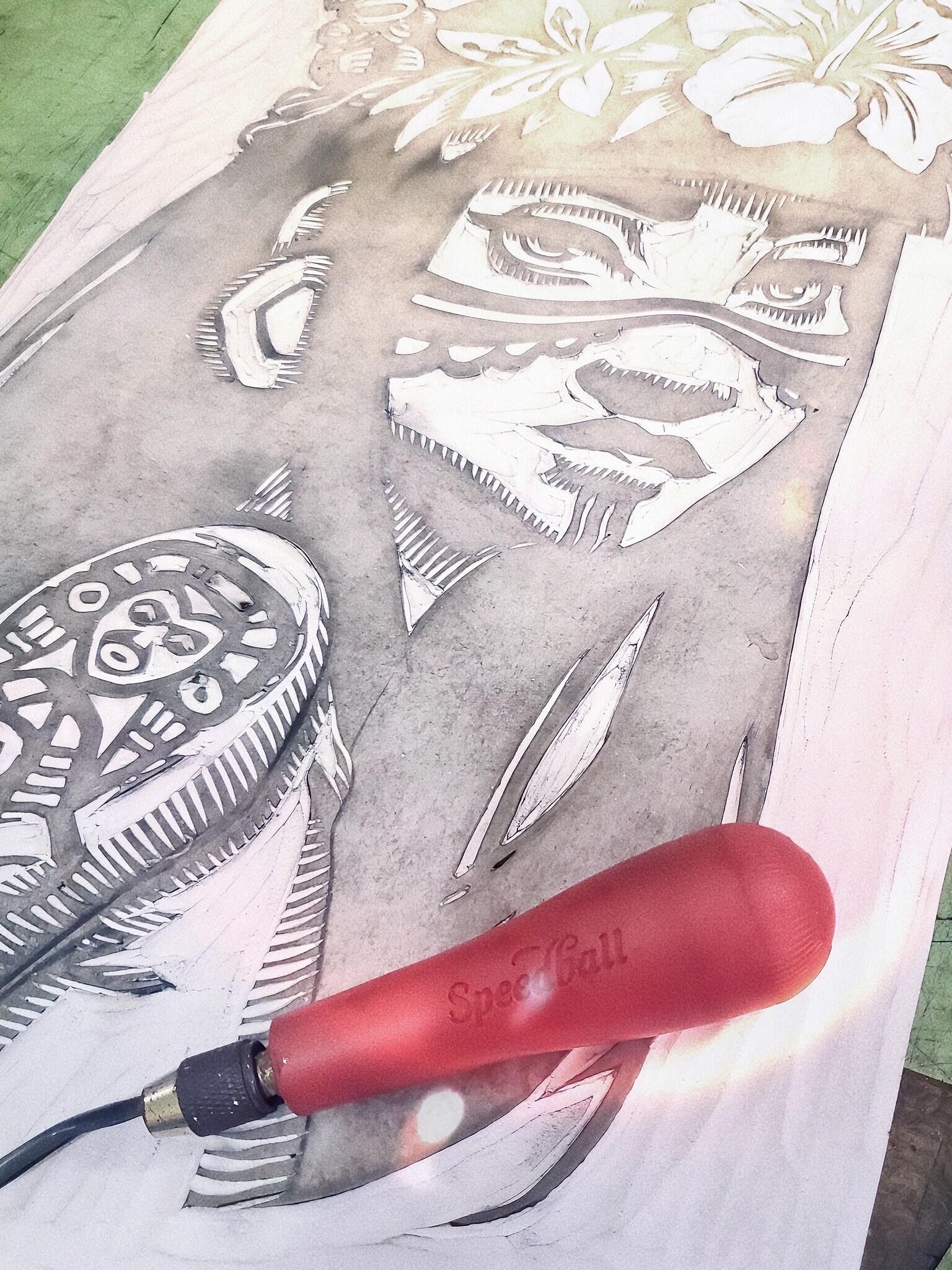 Beautiful Taino Woman With Atabey Goddess Symbols, Arawak Indians ...