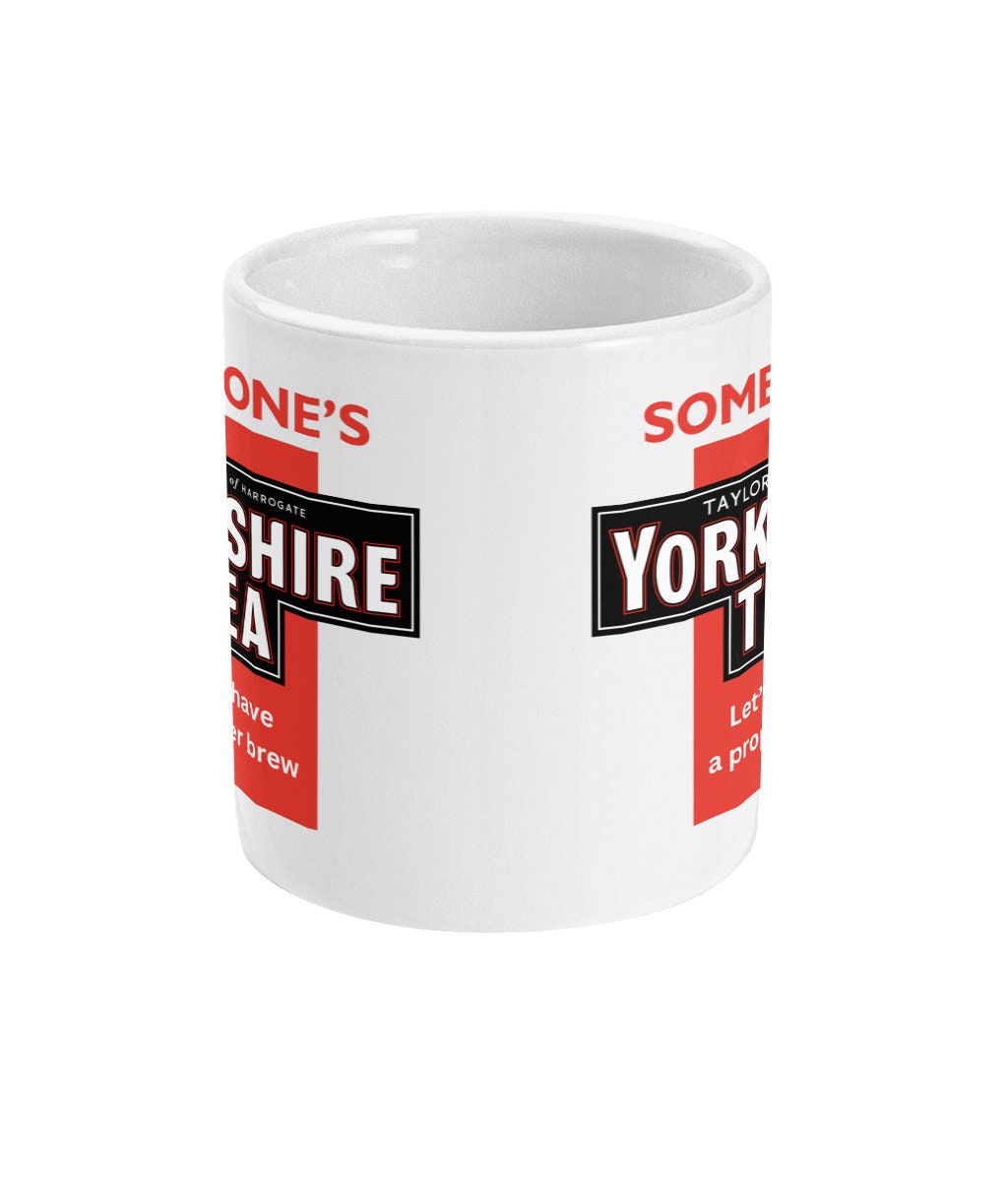 Yorkshire Tea Mug Personalised Birthday / Father's Day / Valentinegift ... Yorkshire Tea Mug Personalised Birthday / Father's Day / Valentinegift ...