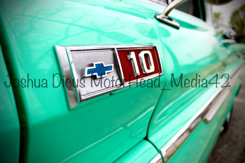 Chevrolet C10 Side Badge Digital Download Photography - Etsy