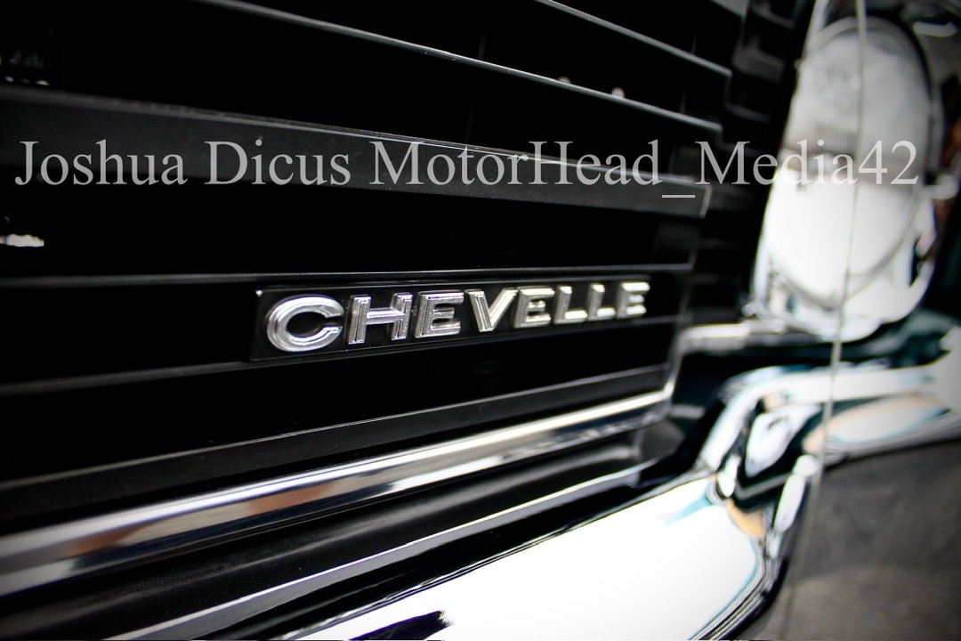 Chevrolet Chevelle Front Grille Badge - Etsy