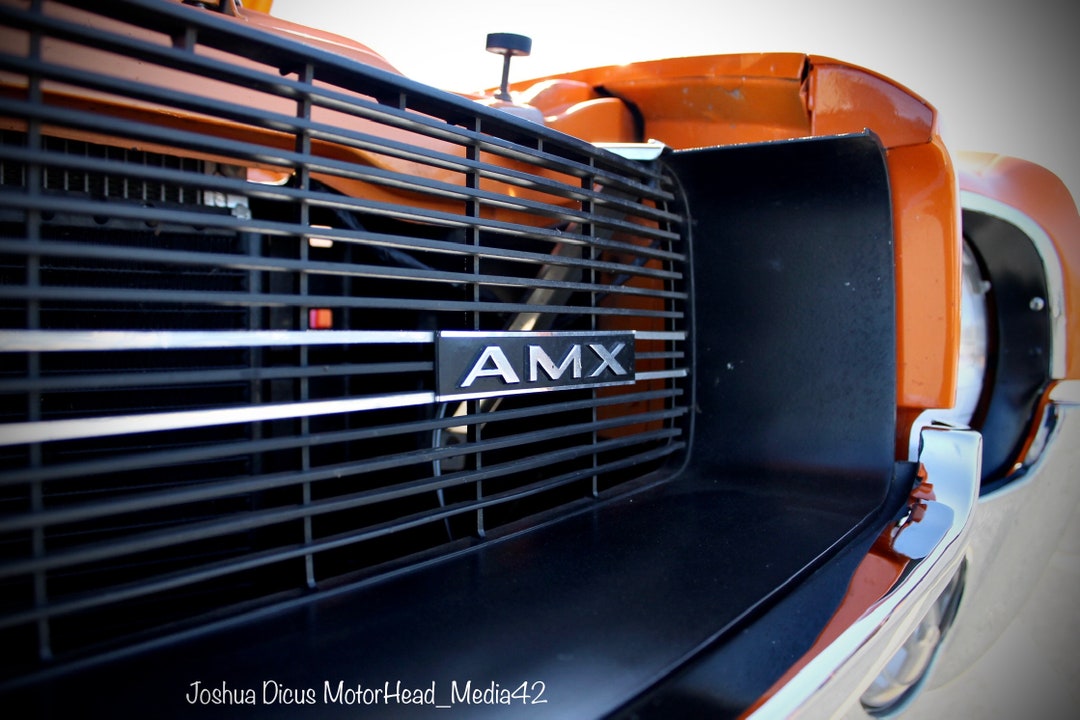 Classic AMC AMX Front Grille and Badge - Etsy
