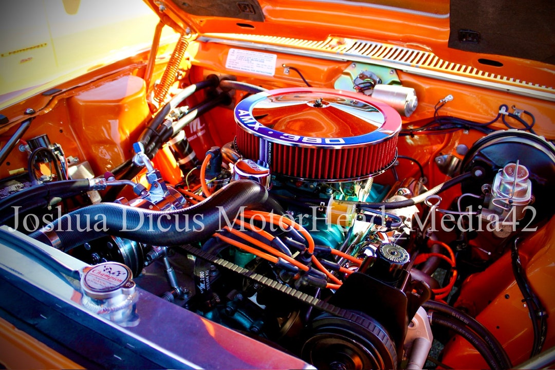 AMC AMX 360 Engine Digital Download Photography - Etsy
